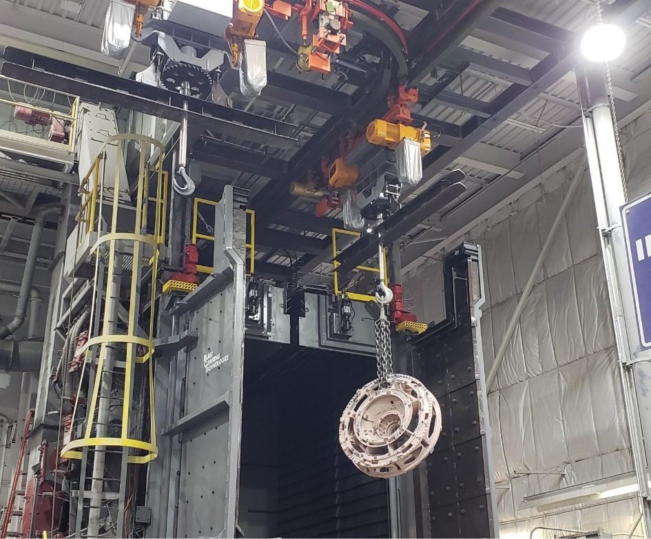 Overhead Material Handling System Upgrades | Blast Cleaning Technologies