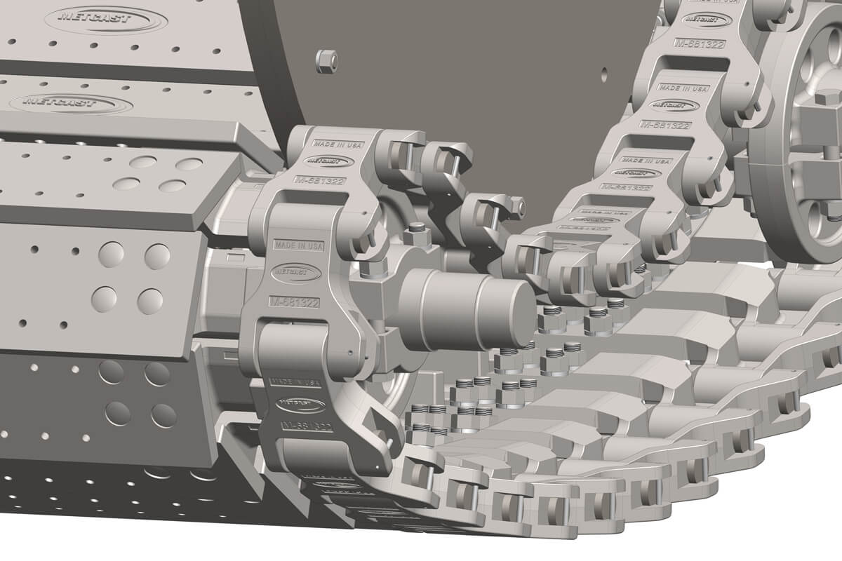 Mill Parts for Steel and Rubber Belt Wheelabrator® Tumblasts™ | BCT ...